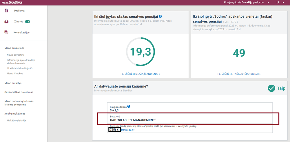 Kaip sužinoti, kur kaupiu II pakopos pensiją? | Artea